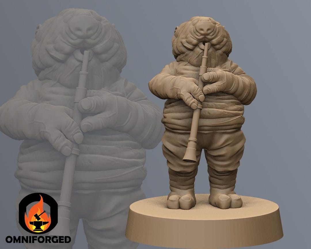 Slug's Flutist SW Legion RPG 3D Printed Sci-fi Miniature Mini - Etsy