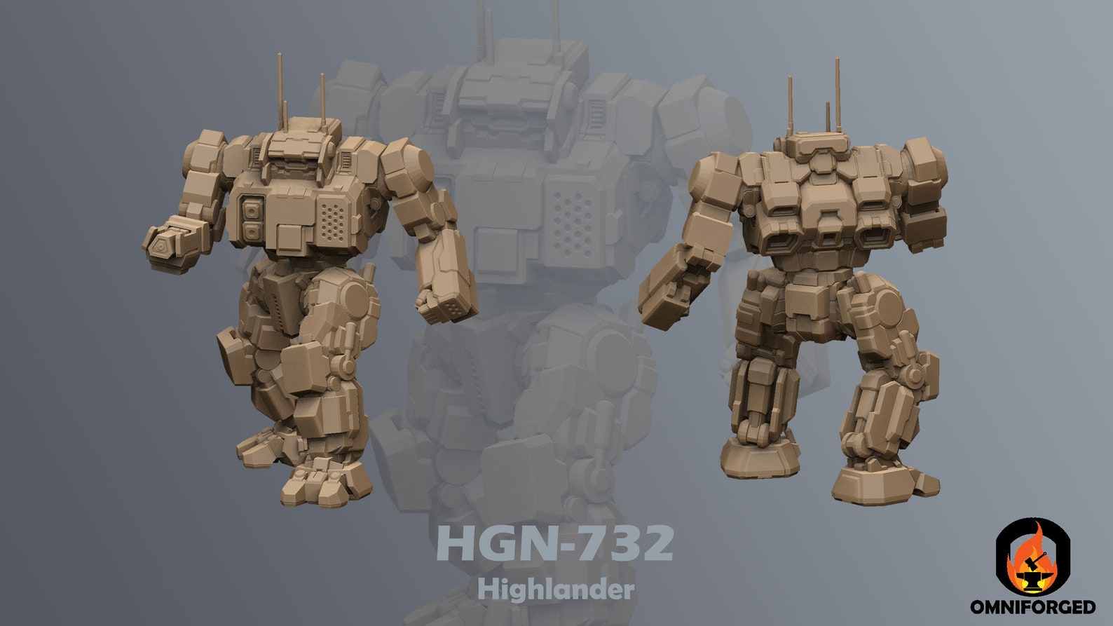Highlander Alternate Battletech Miniature HGN-732 - Etsy