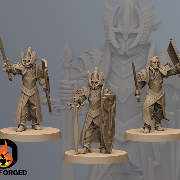 High Elf Prince Miniature - Etsy