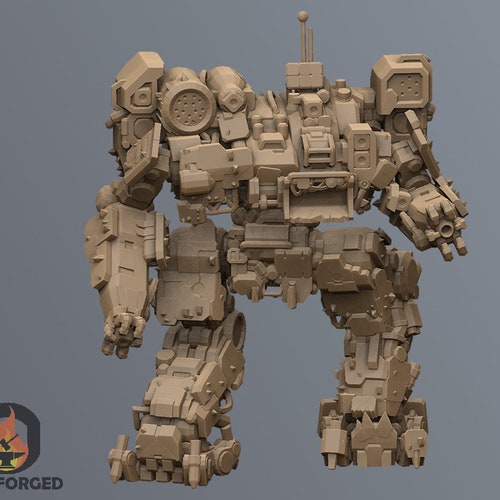 COR-1X4 Corsair Battletech Sci-fi Miniature Mech - Etsy