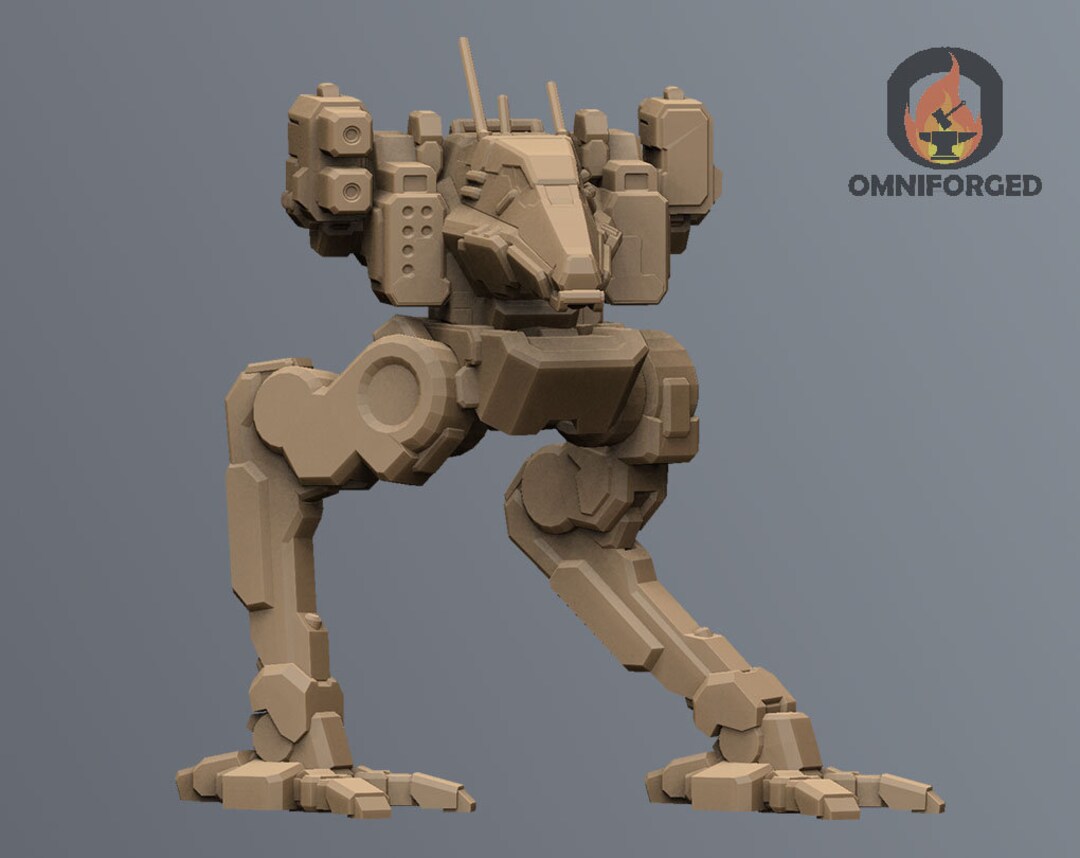 Raven Alternate Battletech Miniature RVN-1X Mechwarrior - Etsy Canada