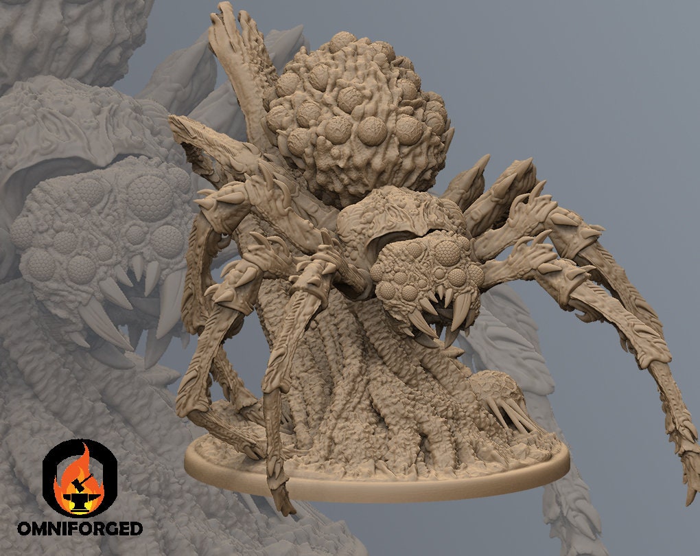 Nightmare Spider Asgard Rising 32mm Table Top Gaming - Etsy