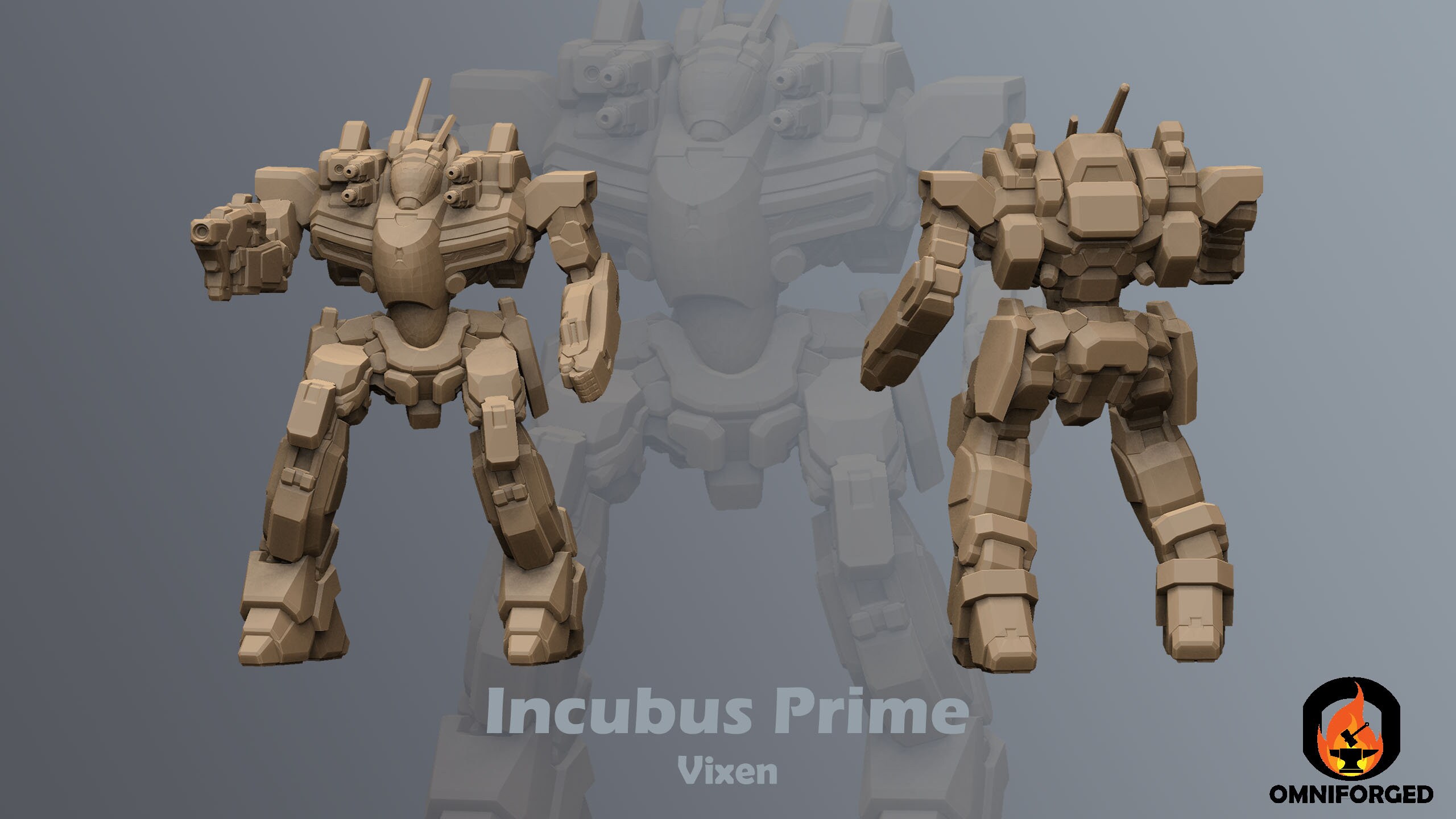 Vixen Alternate Battletech Miniature Incubus Prime - Etsy