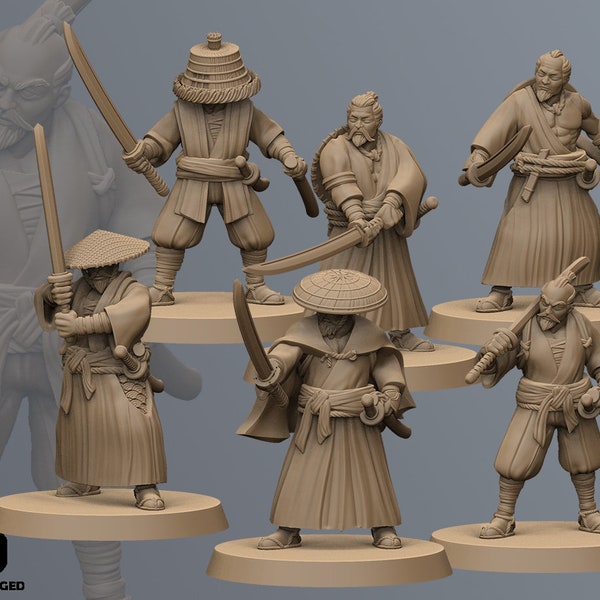 Ronin Miniature - Etsy