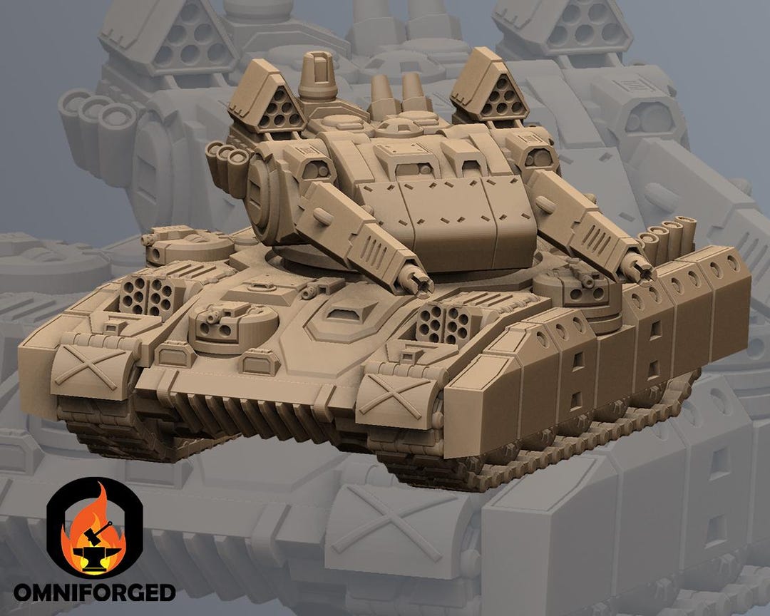 Behemoth Tank | Mecha Vehicle | Sir Mortimer Bombito | 1:265 285 6mm - Etsy