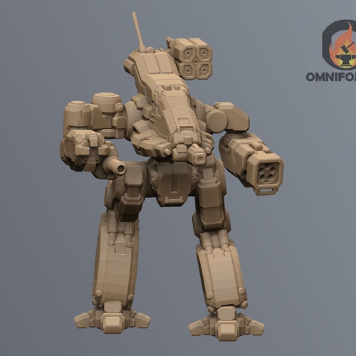 Atlas II As7-d-h Alternate Battletech Mechwarrior Miniature - Etsy