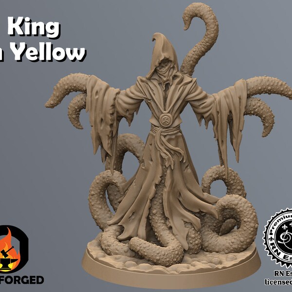 The King in Yellow Miniature - Etsy