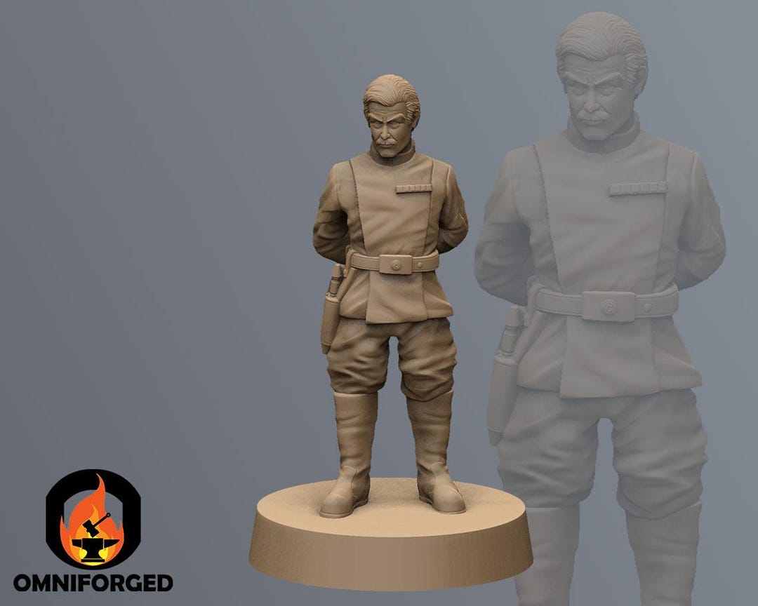 ISB Colonel SW Legion Rpg 3D Printed Sci-fi Miniature Mini - Etsy