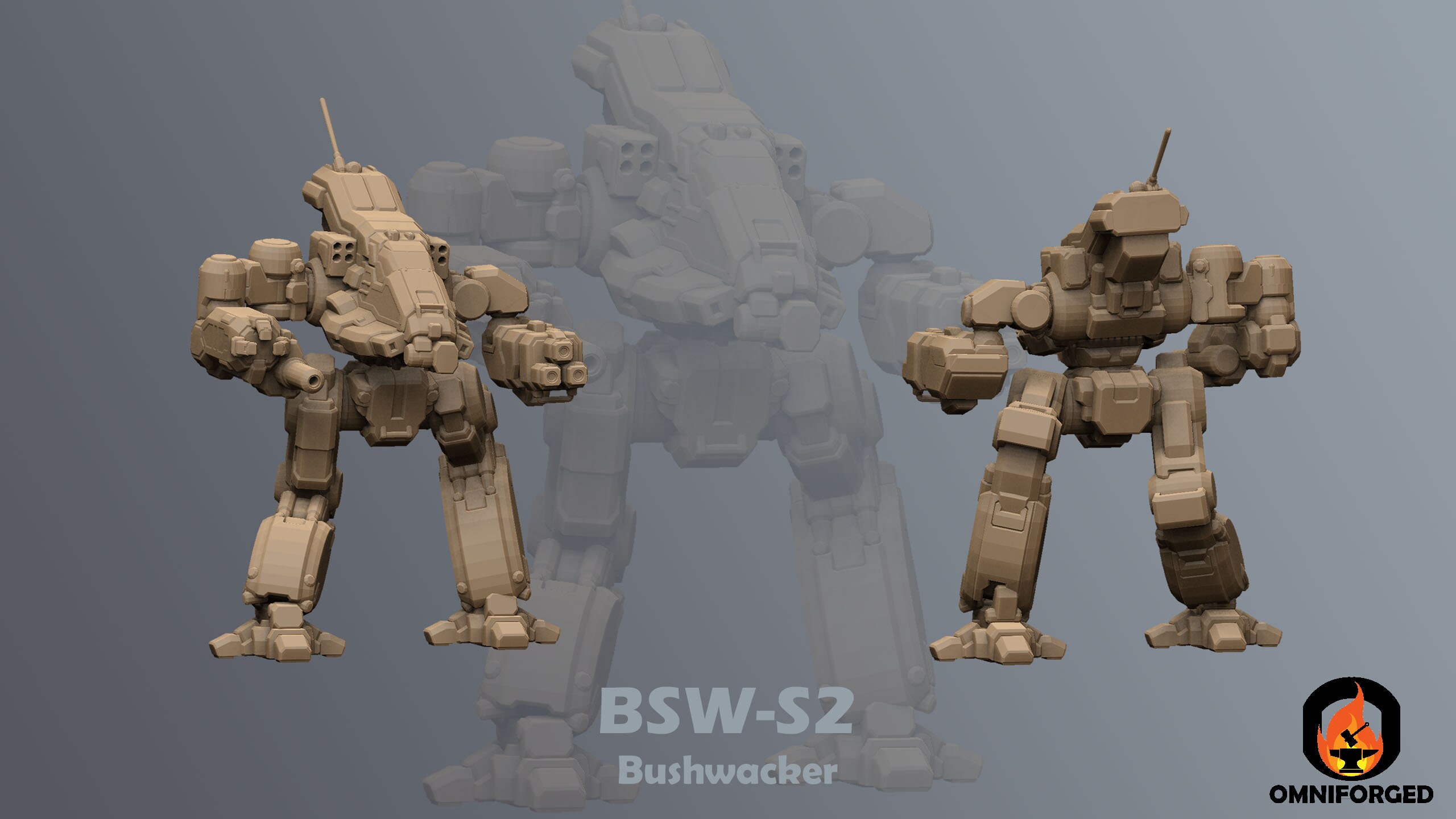 Bushwacker Alternate Battletech Miniature BSW-S2 - Etsy