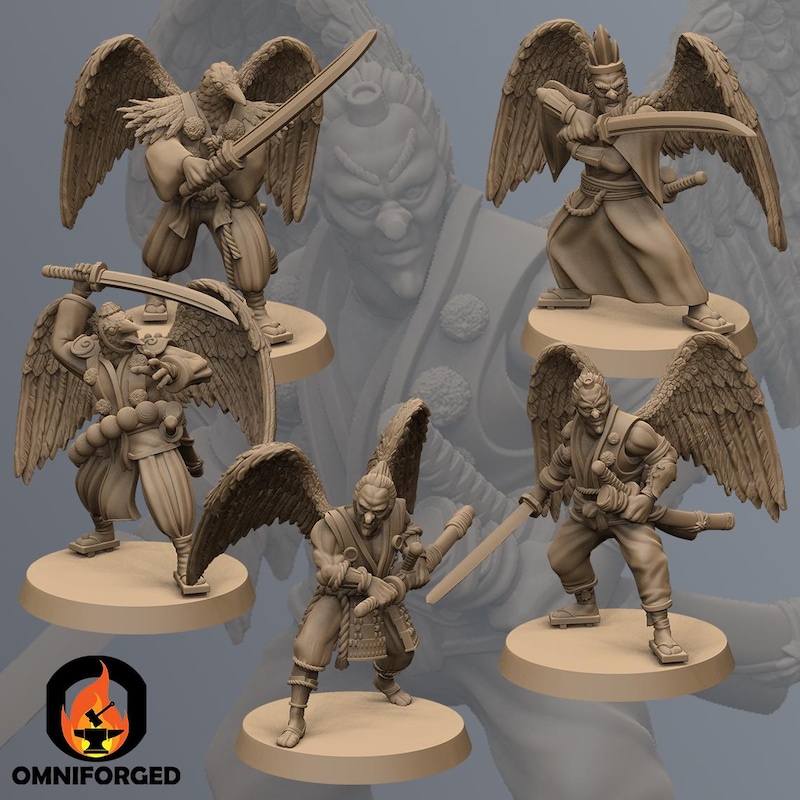 3d Model Fantasy Enemies - Etsy