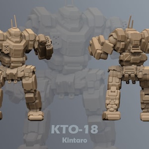 Kintaro Alternate Battletech Miniature KTO-18 - Etsy