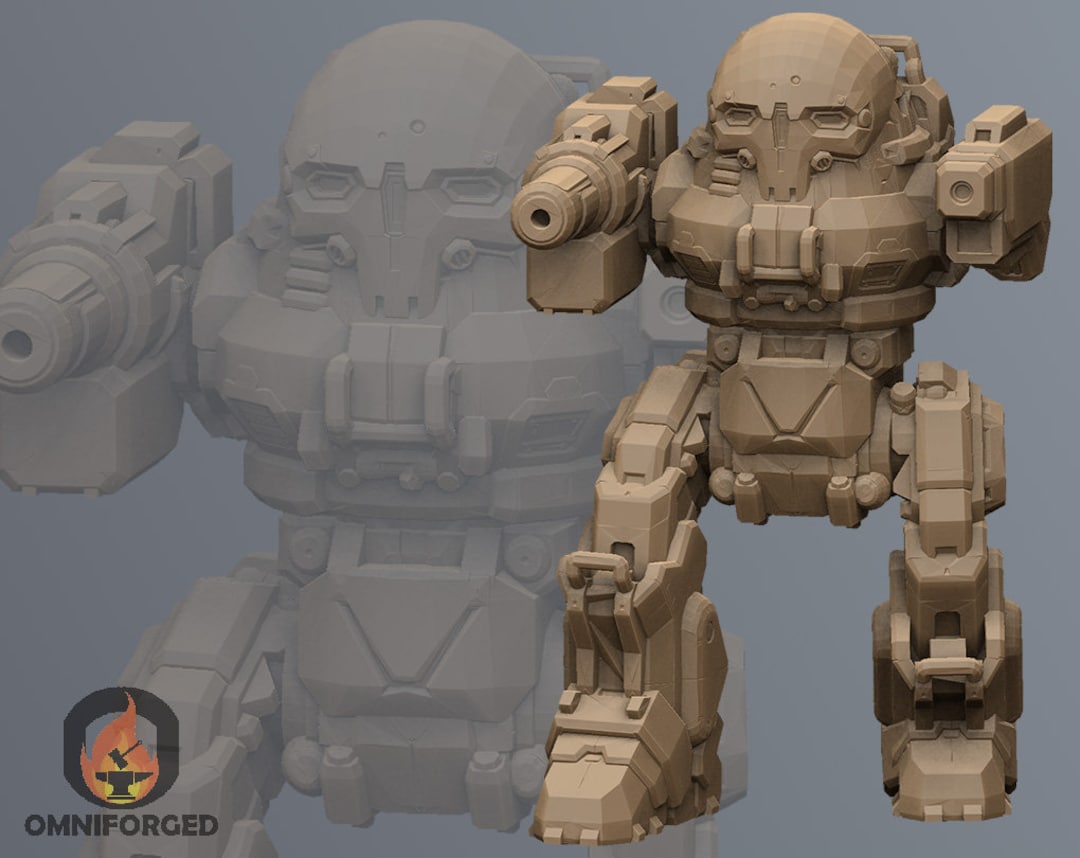 Atlas Urbanmech Alternate Battletech Miniature AUM-1 - Etsy Israel