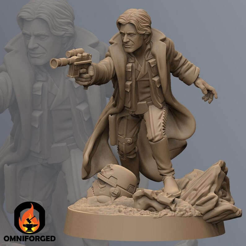 Han Endor SW Legion Miniature Mini RPG Sci-fi - Etsy