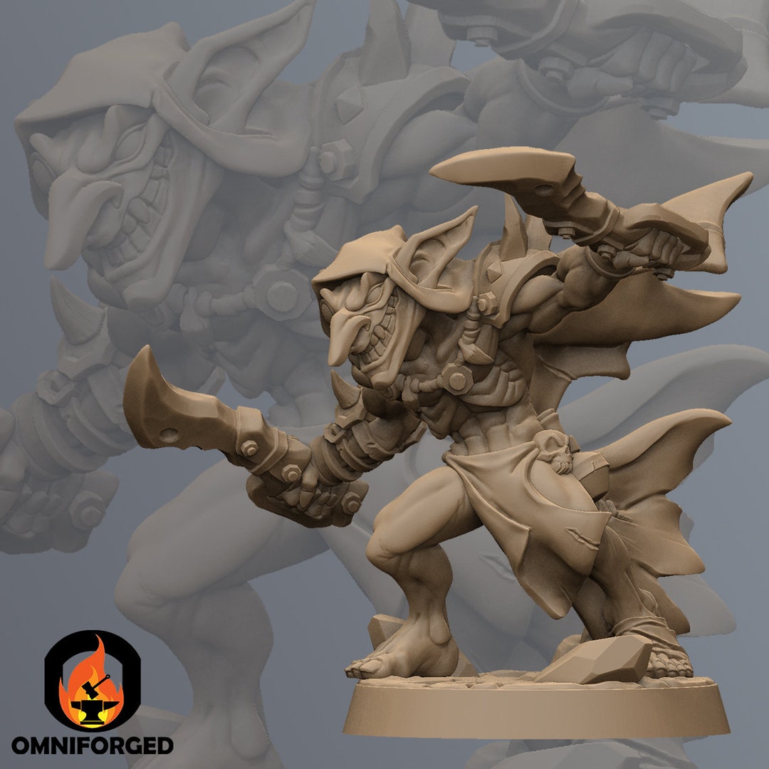 Shivshank the Goblin Rogue Sparksoot Goblins Artisan Guild Table Top ...
