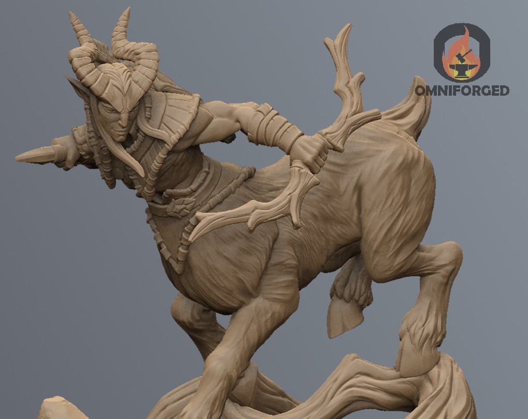 Arverian Cervitaurs Artisan Guild 32mm Table Top Gaming RPG D&D 3D ...