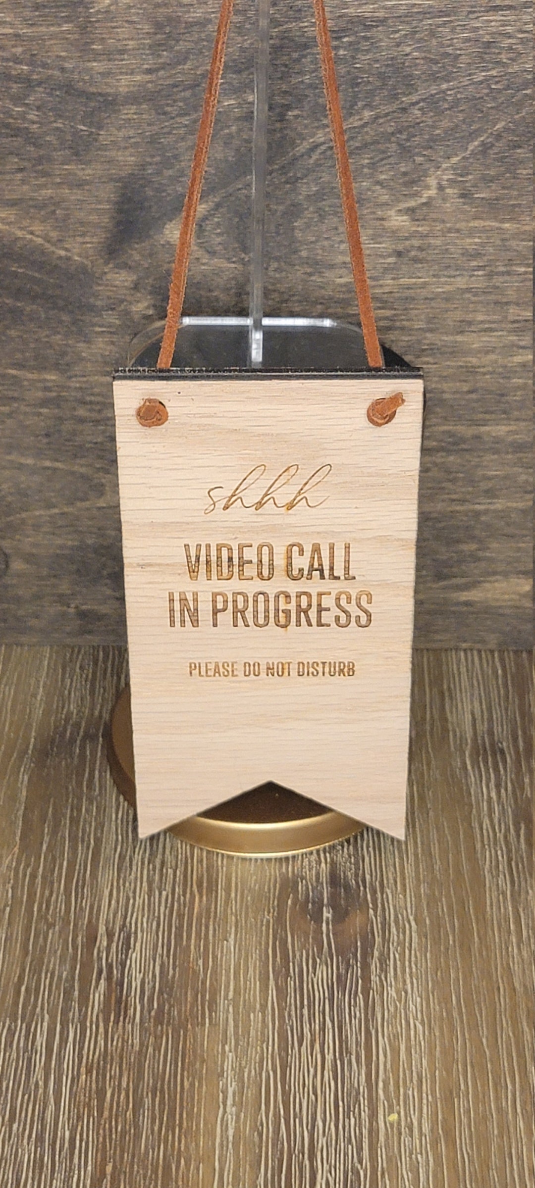 Video Call Sign, Shhh in Session Door Sign for Office, Meeting in ...