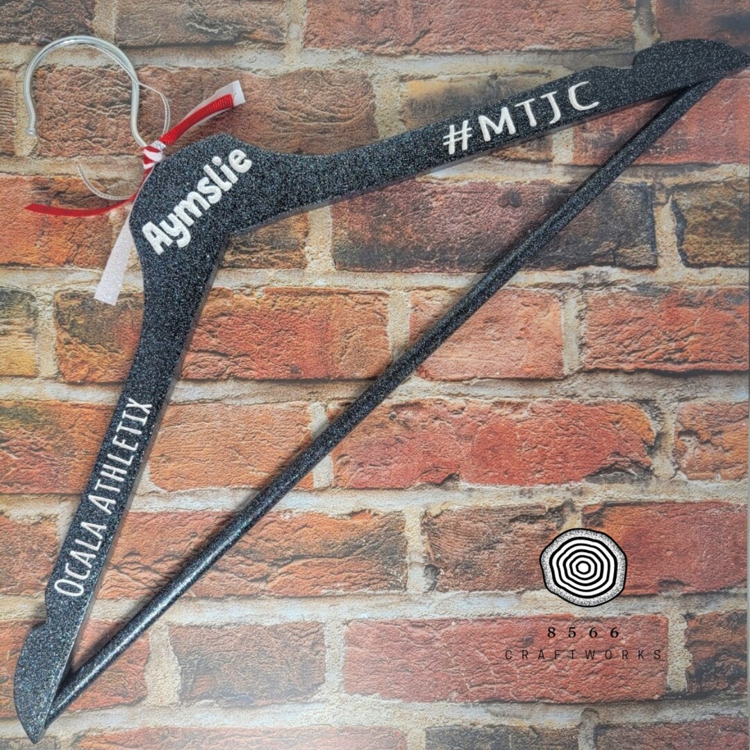 Custom Cheerleader Hanger, Personalized Cheer Hangers, Uniform Hanger ...