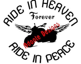 Motorcycle Ride to Heaven - Etsy Australia