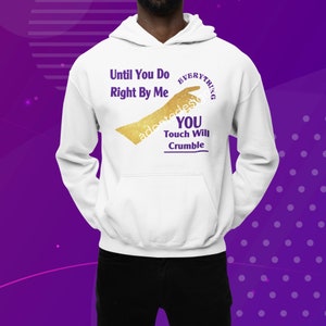 Until You Do Right by Me With Hand. Color Purple Svg and Png + 2 Solid Cutable Files. - Etsy