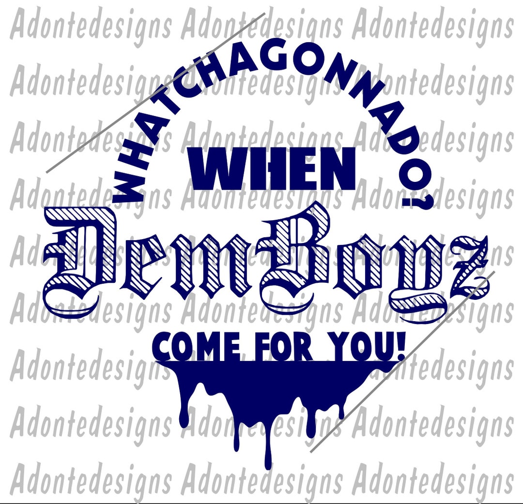 Blue Dem Boyz Sarcasm PNG Design (digital Download) - Etsy