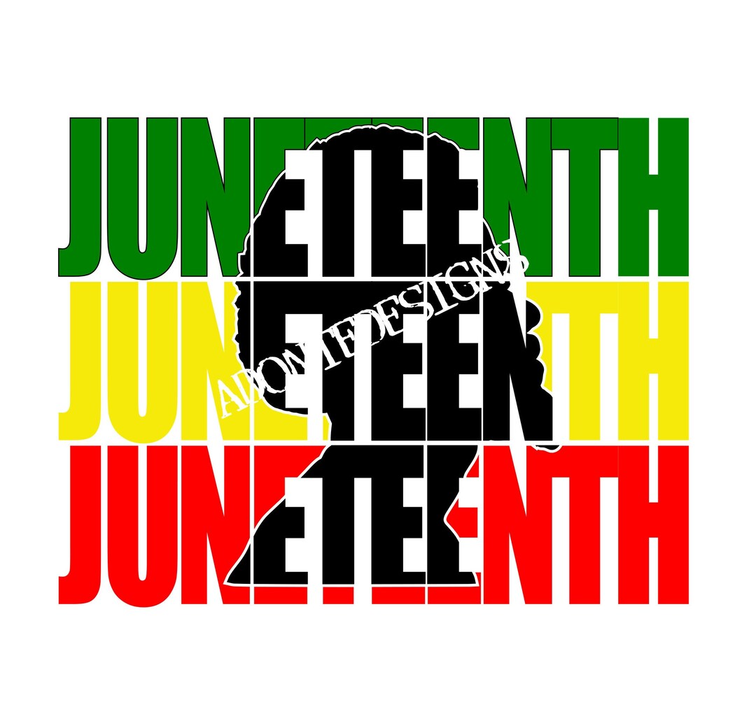 Juneteenth Man SVG PNG: Forever Free Culture Design (digital Download ...
