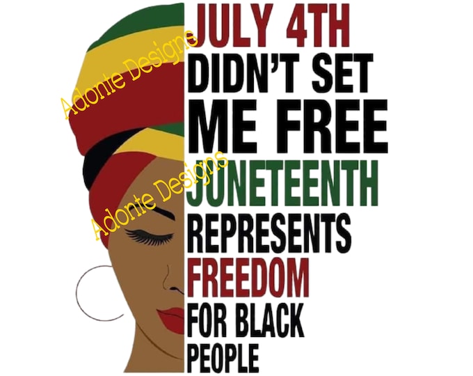 Juneteenth Woman! Png Svg - Etsy Canada