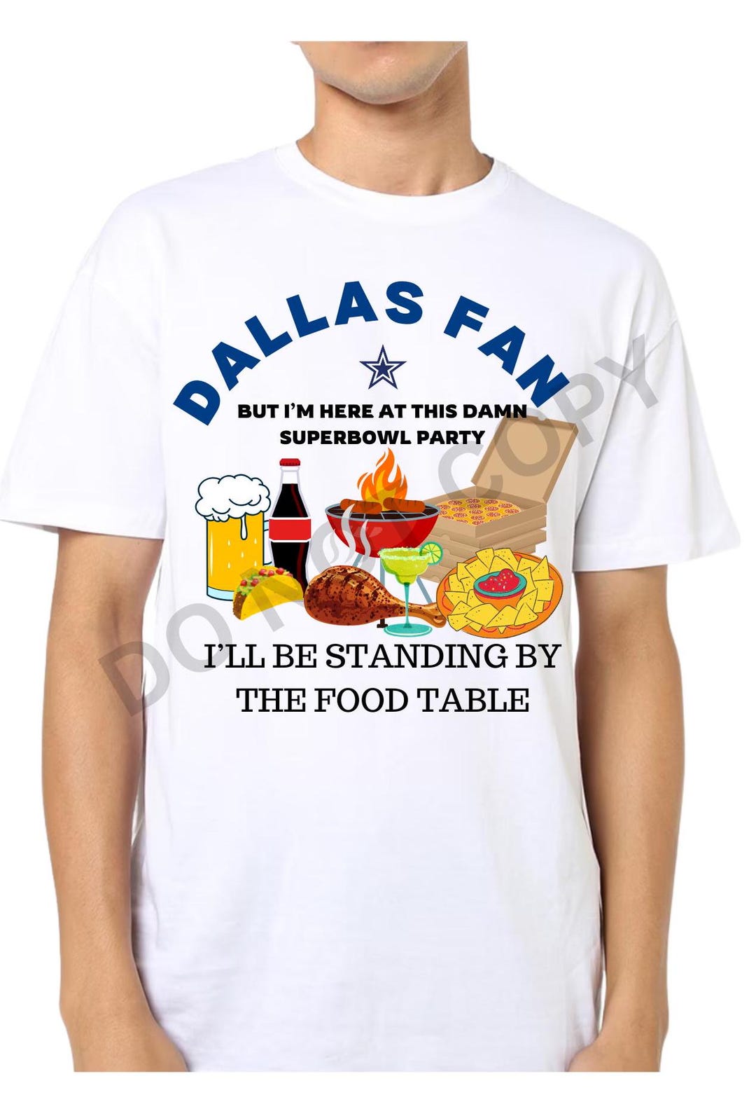 Dallas Fan But, I'm Here at This Damn Superbowl Party, Png, Funny ...
