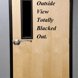 Autism Teacher Classroom Window Cover: Safety Security Emergency School ...