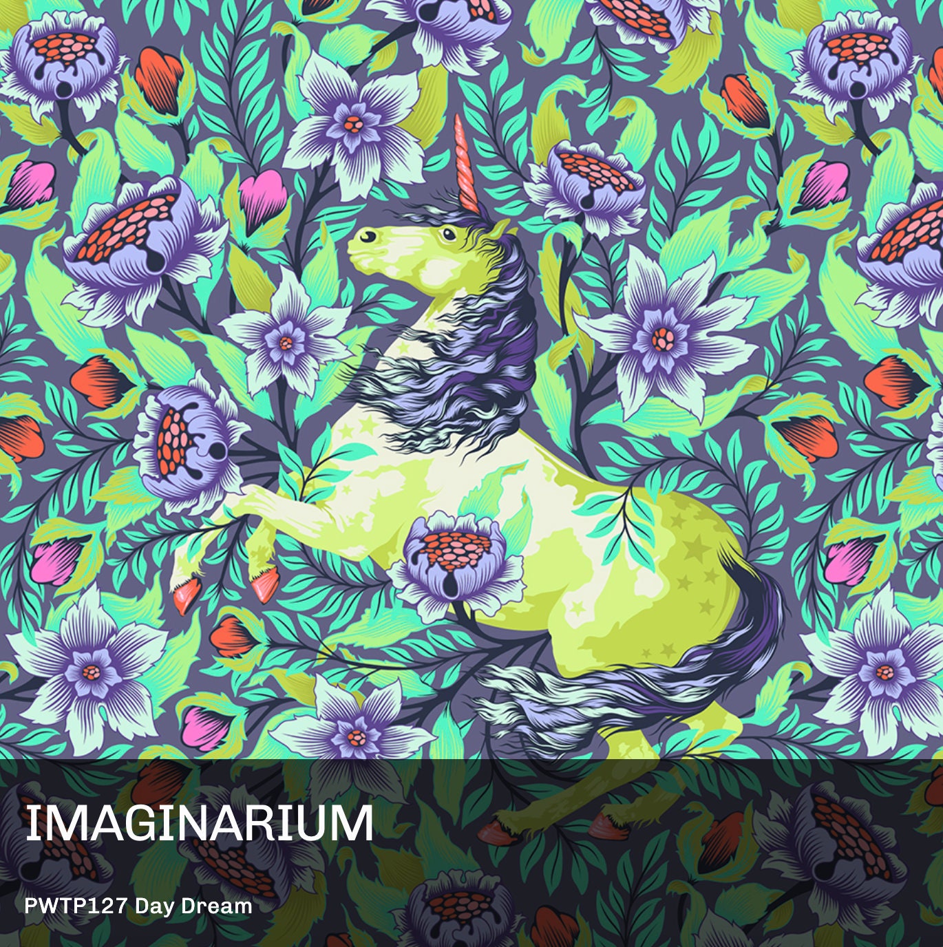 Tula Pink - Pinkerville - Imaginarium - (day Dream) 1/2 Yard - Etsy