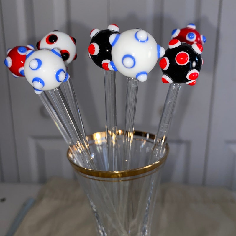 Glass Stir Sticks - Etsy