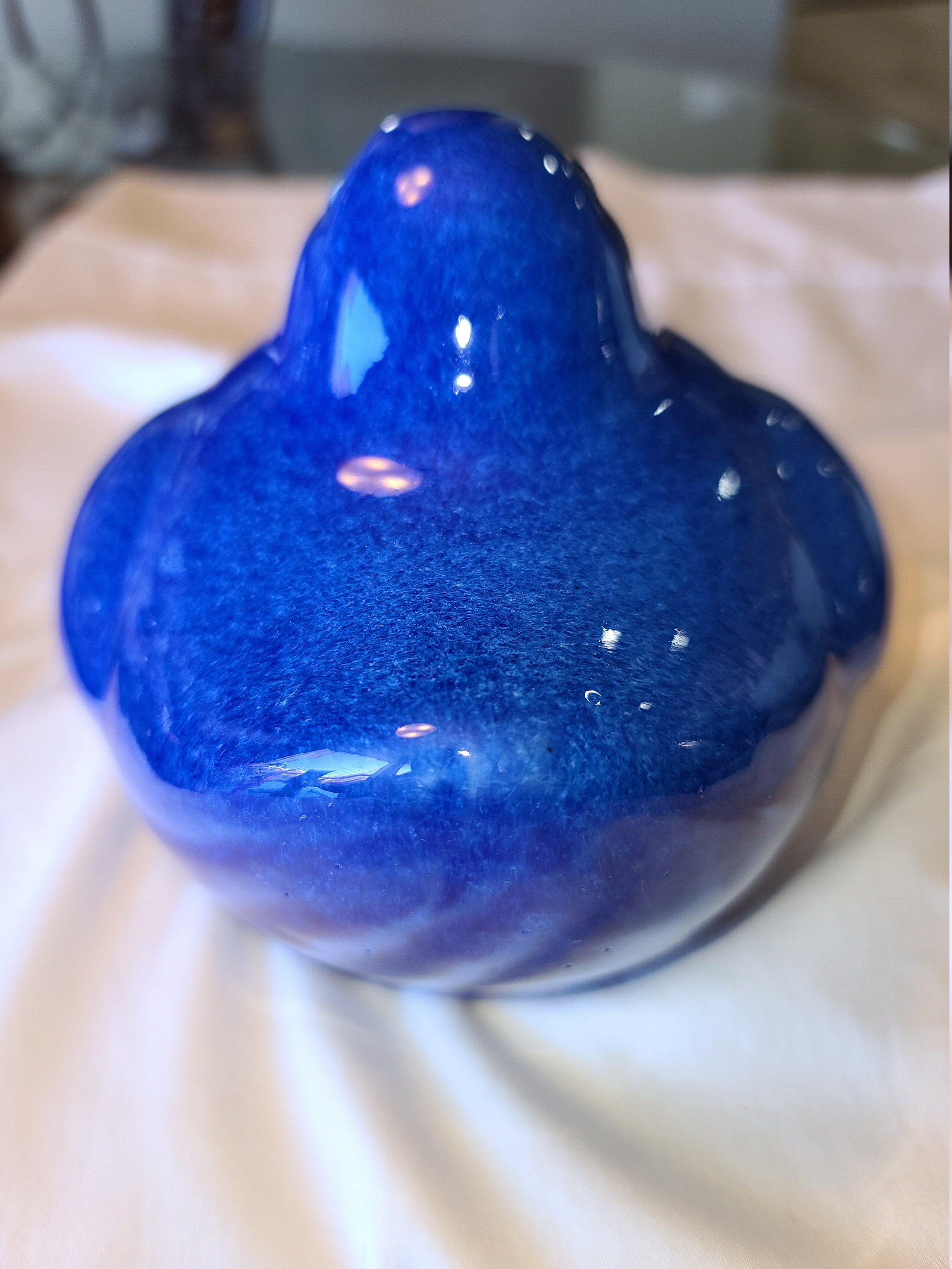 VINTAGE BLUE CERAMIC Duck Collectable Ceramics Duck Decor Vintage Duck ...