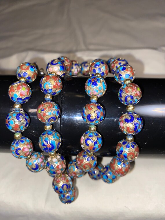 Vintage chinese enamel & - Gem