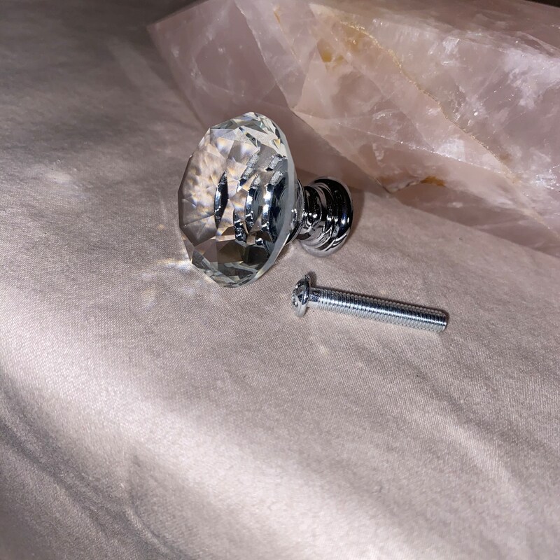 Crystal Cabinet Knobs - Etsy