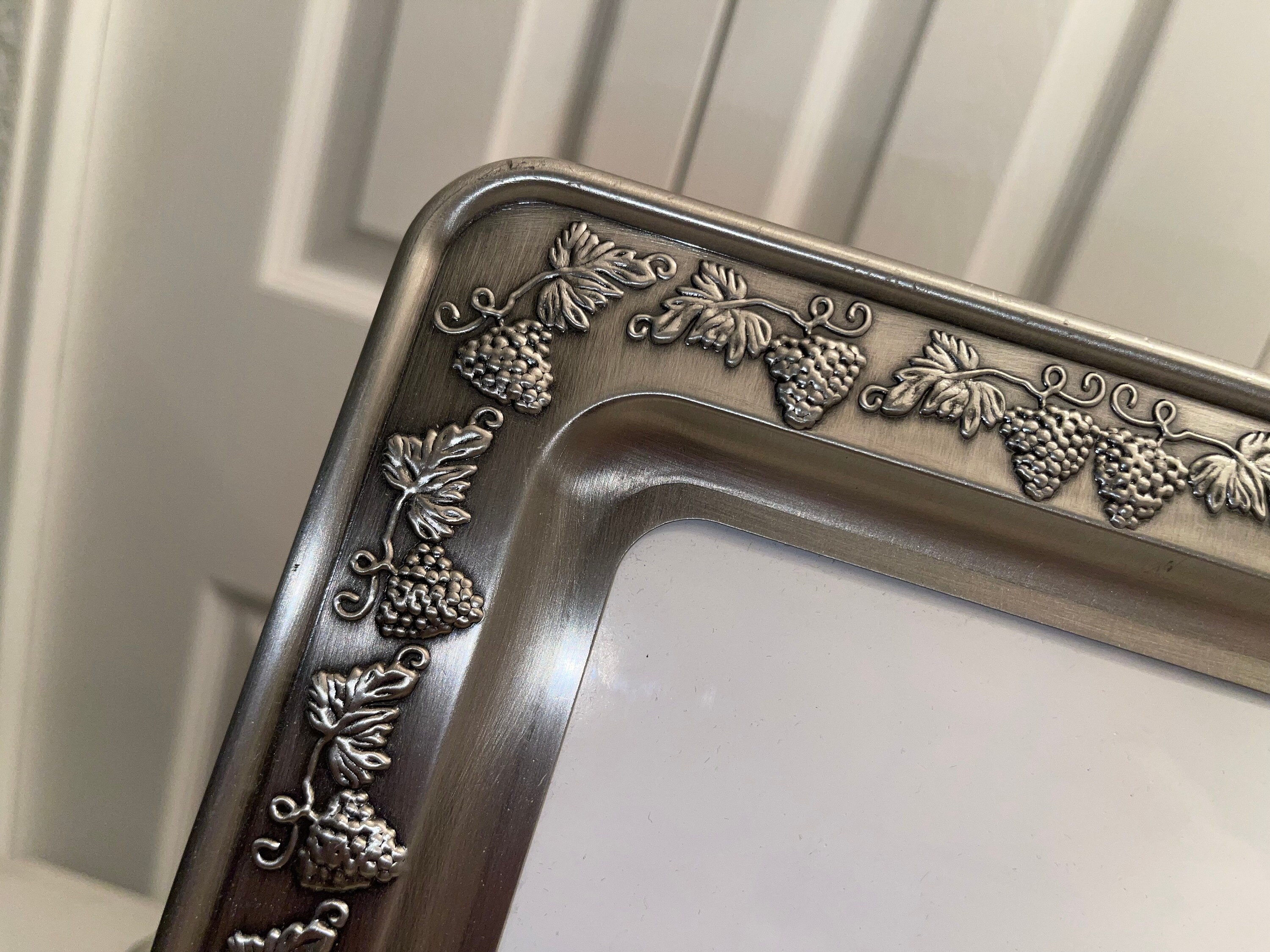 Vintage Silver Metal Grape Vine Photo Frame (5x7) - Etsy