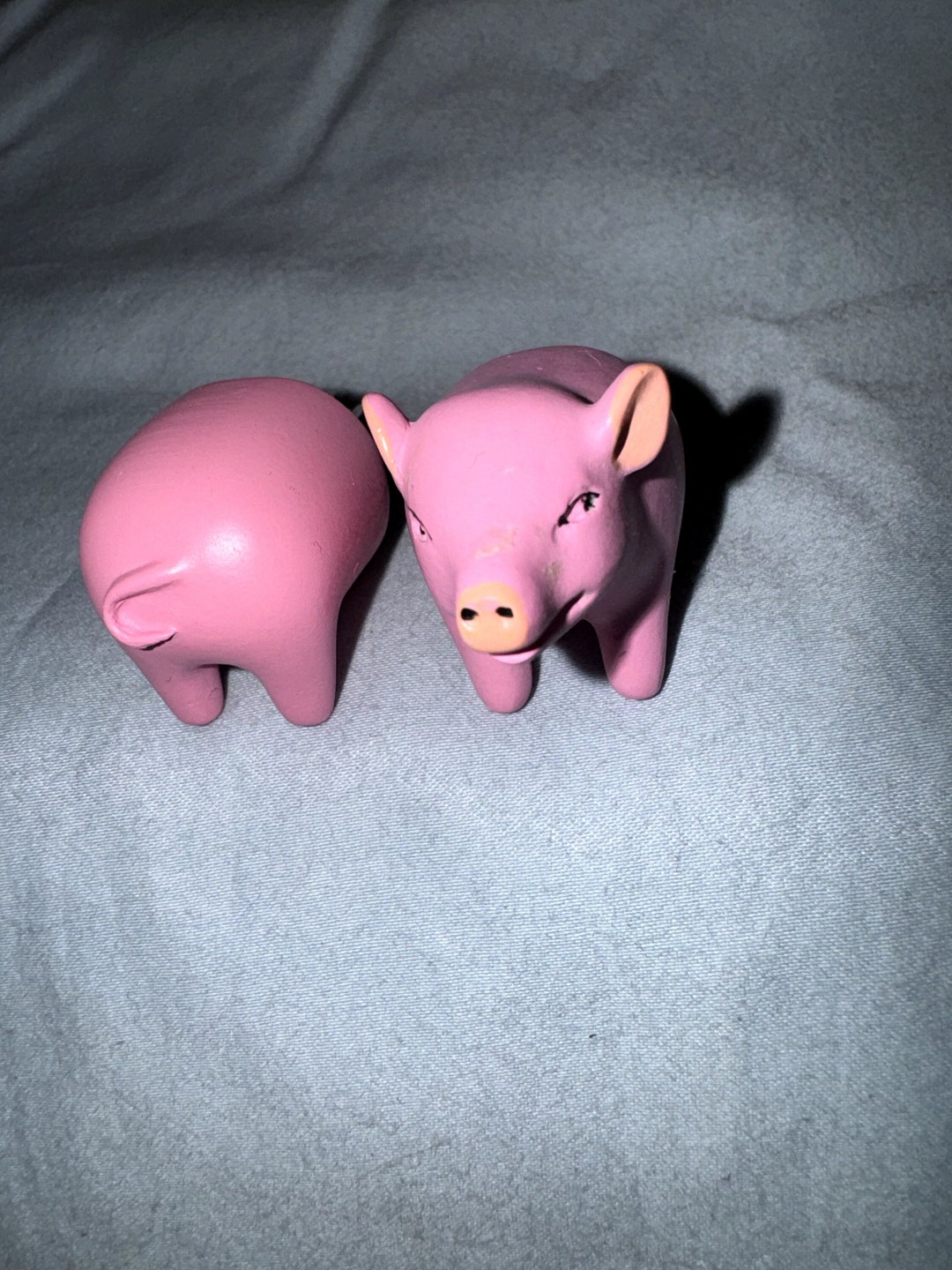 PINK PIG CORN on the Cog Holders Corn Skewers Vintage Pig Corn Skewers ...