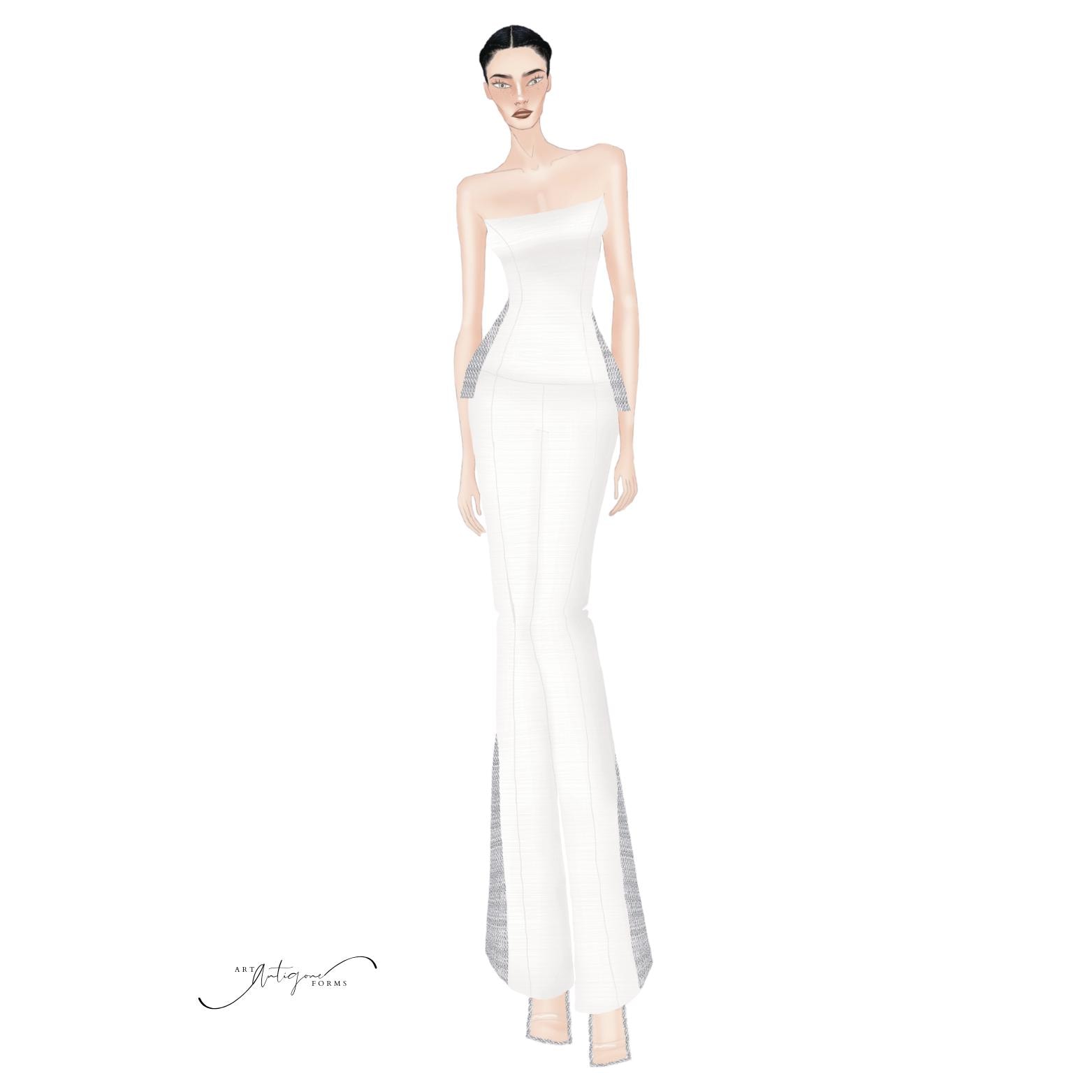 Fashion Design Croquis Figure - Template #7 - Template for Fashion ...