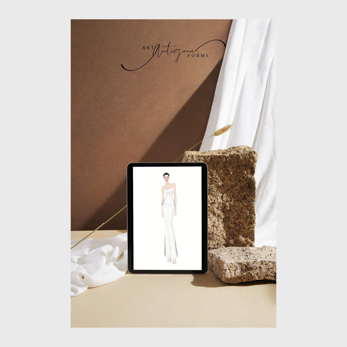 Fashion Design Croquis Figure - Template #7 - Template for Fashion ...