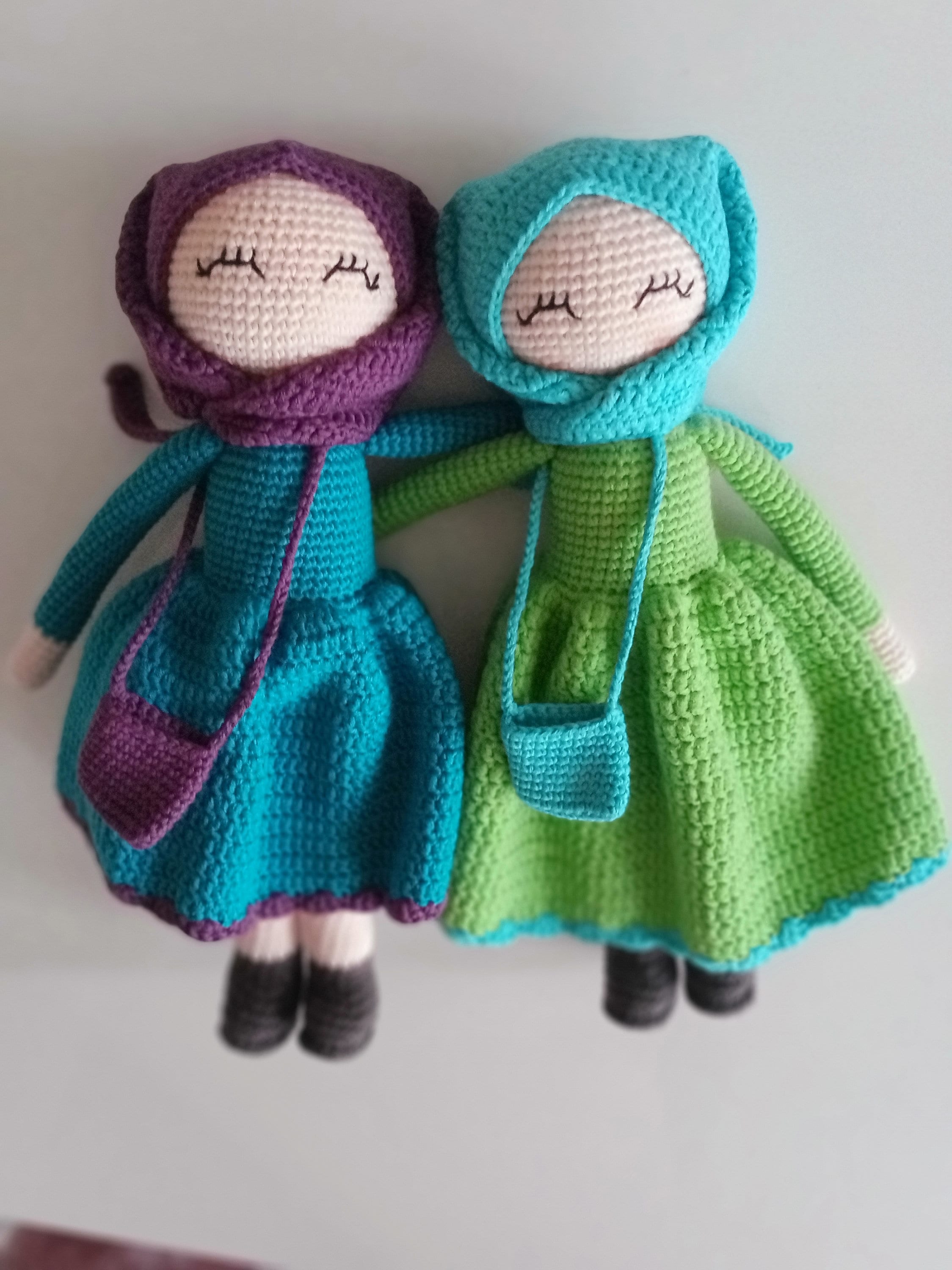 Crochet Hijab Doll: Amigurumi Muslim Girl, Ramadan Eid Gift - Etsy