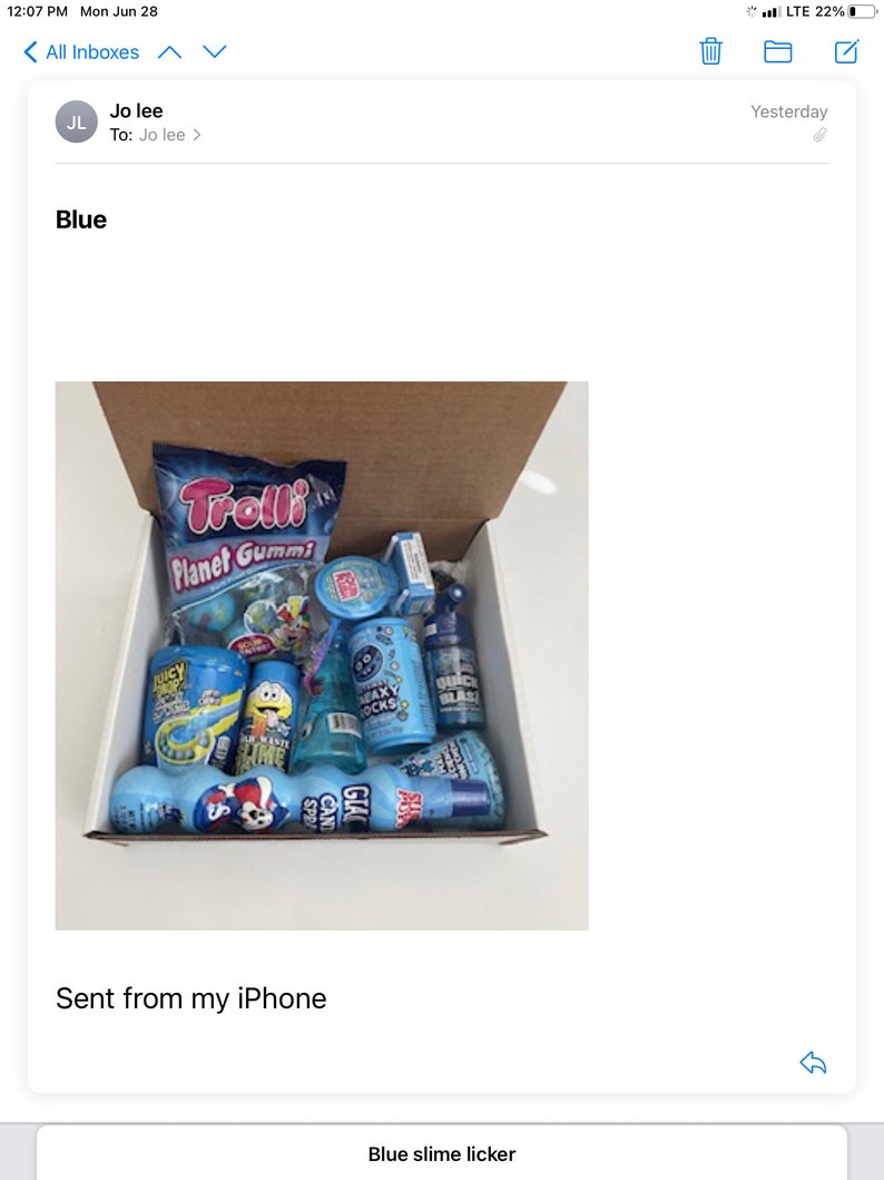 Blue Mystery Tiktok Famous Box Etsy