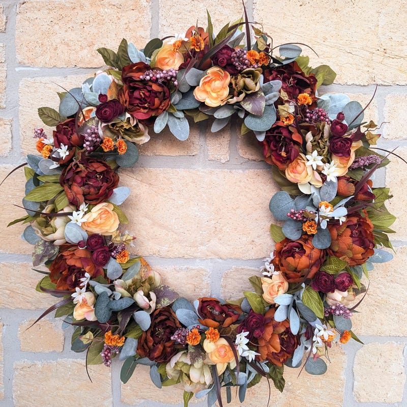 Extra Large Fall Wreath - Etsy