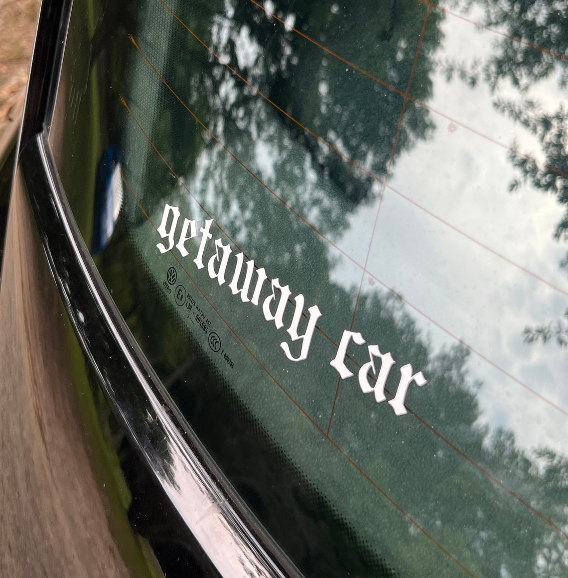 Taylor Swift Getaway Car Reputation Car Decal - Etsy