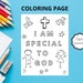 Kids Coloring Page Bundle - Christian Coloring Pages - Bible Verse ...