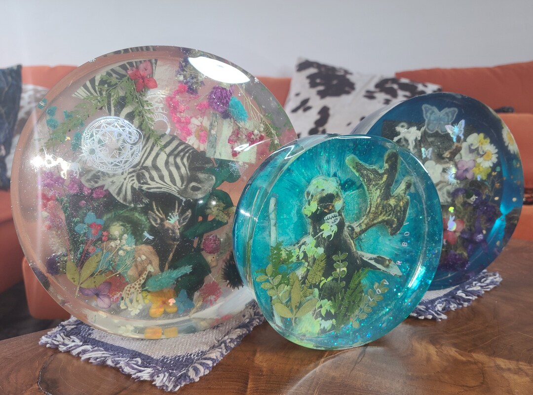 Custom Epoxy Resin Collage - Create Your Own Collage - Etsy