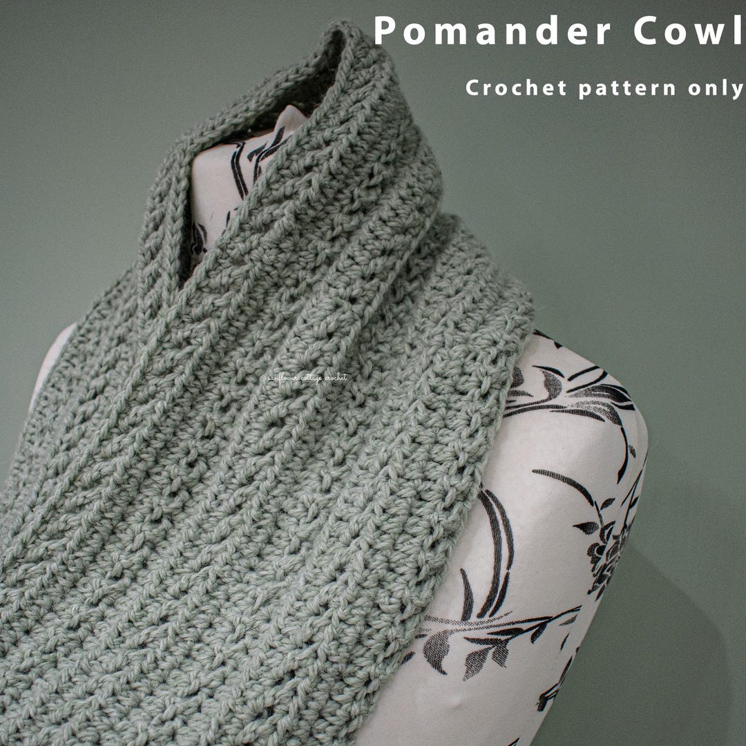 Textured Crochet Cowl Pattern for Adults and Children | Gift Idea ...