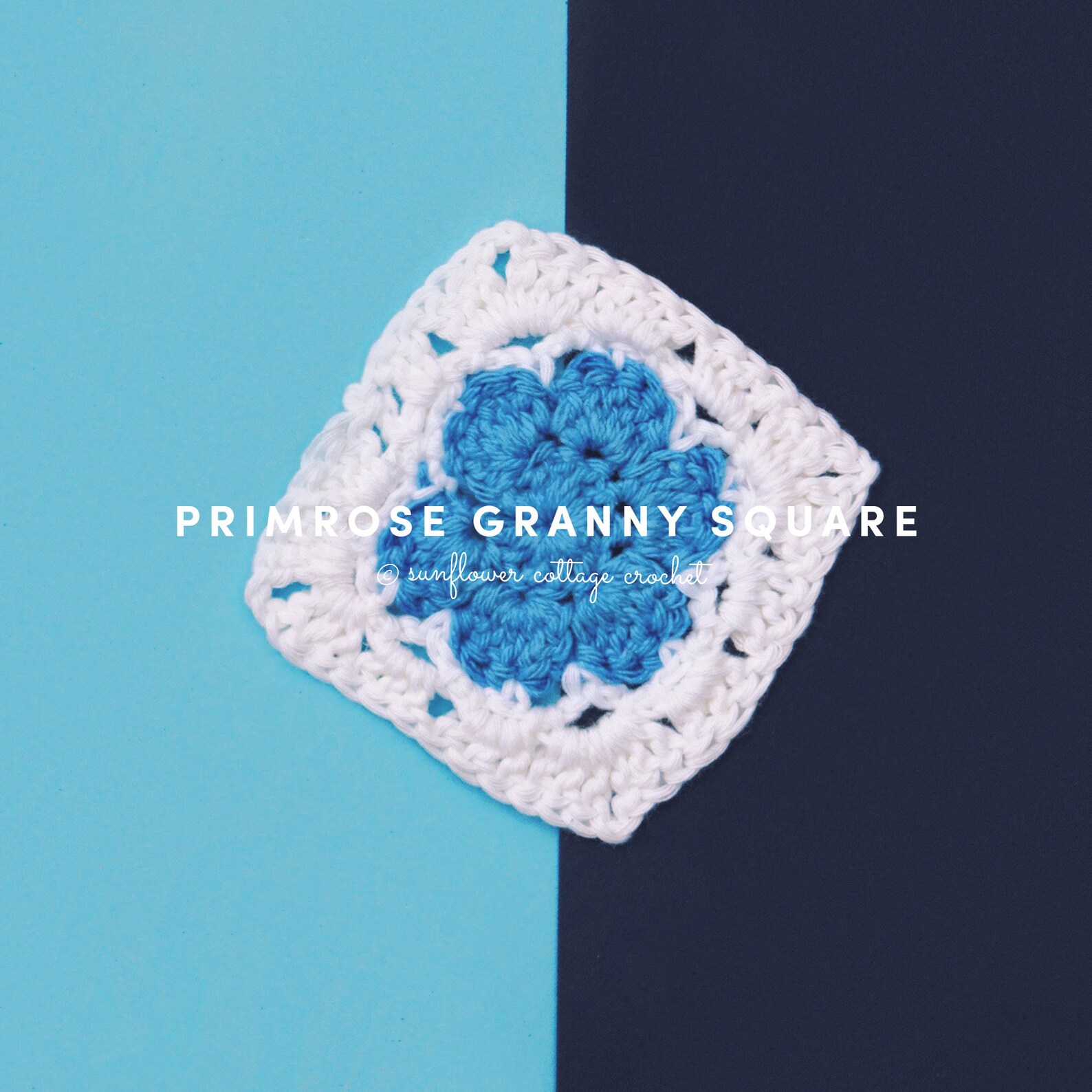 Primrose Granny Square Crochet Pattern - Etsy UK
