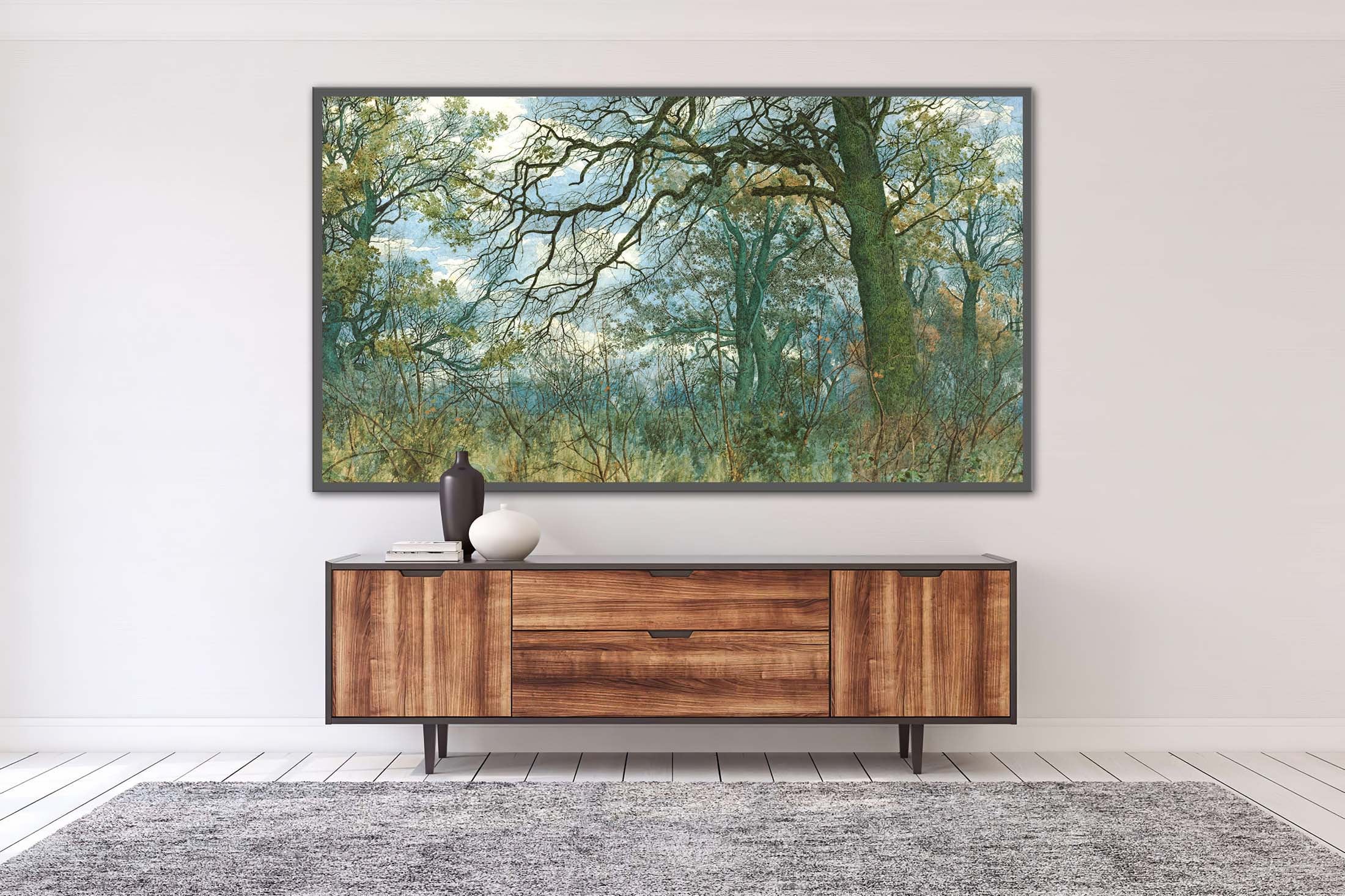 Samsung Frame TV Art, 4k & 8k UHD-2 Digital Wall Art, Garden William ...