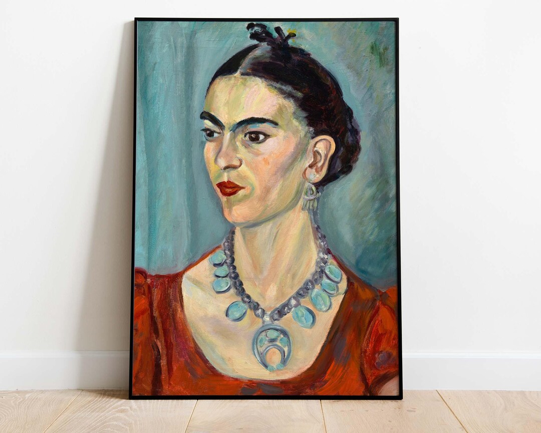 Frida Kahlo by Magda Pach, Downloadable Poster, Printable Art, Instant ...