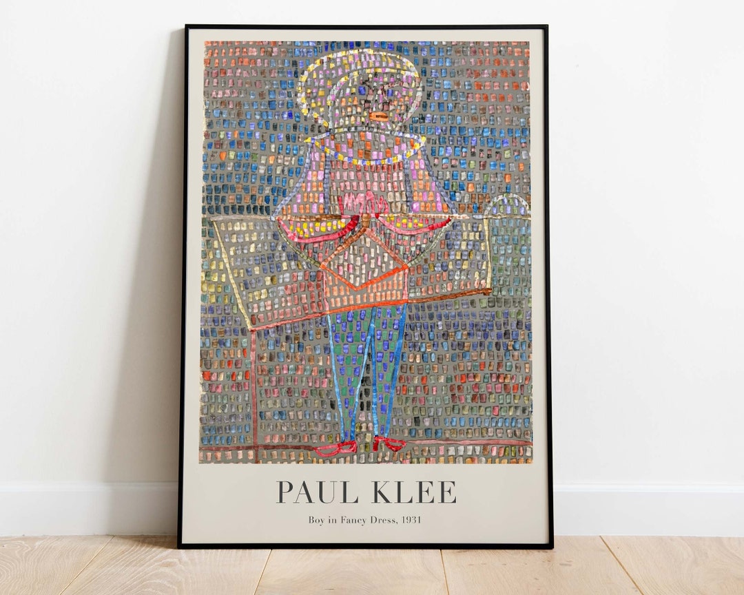 Paul Klee - Boy in Fancy Dress, Downloadable Art Print, Printable ...