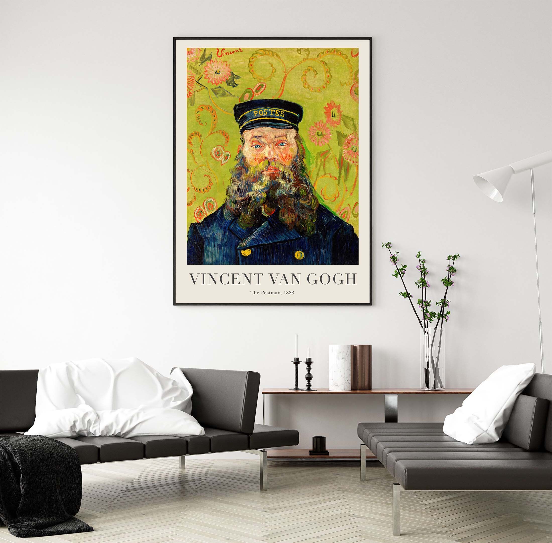 Vincent Van Gogh - the Postman, Downloadable Poster, Printable Art ...