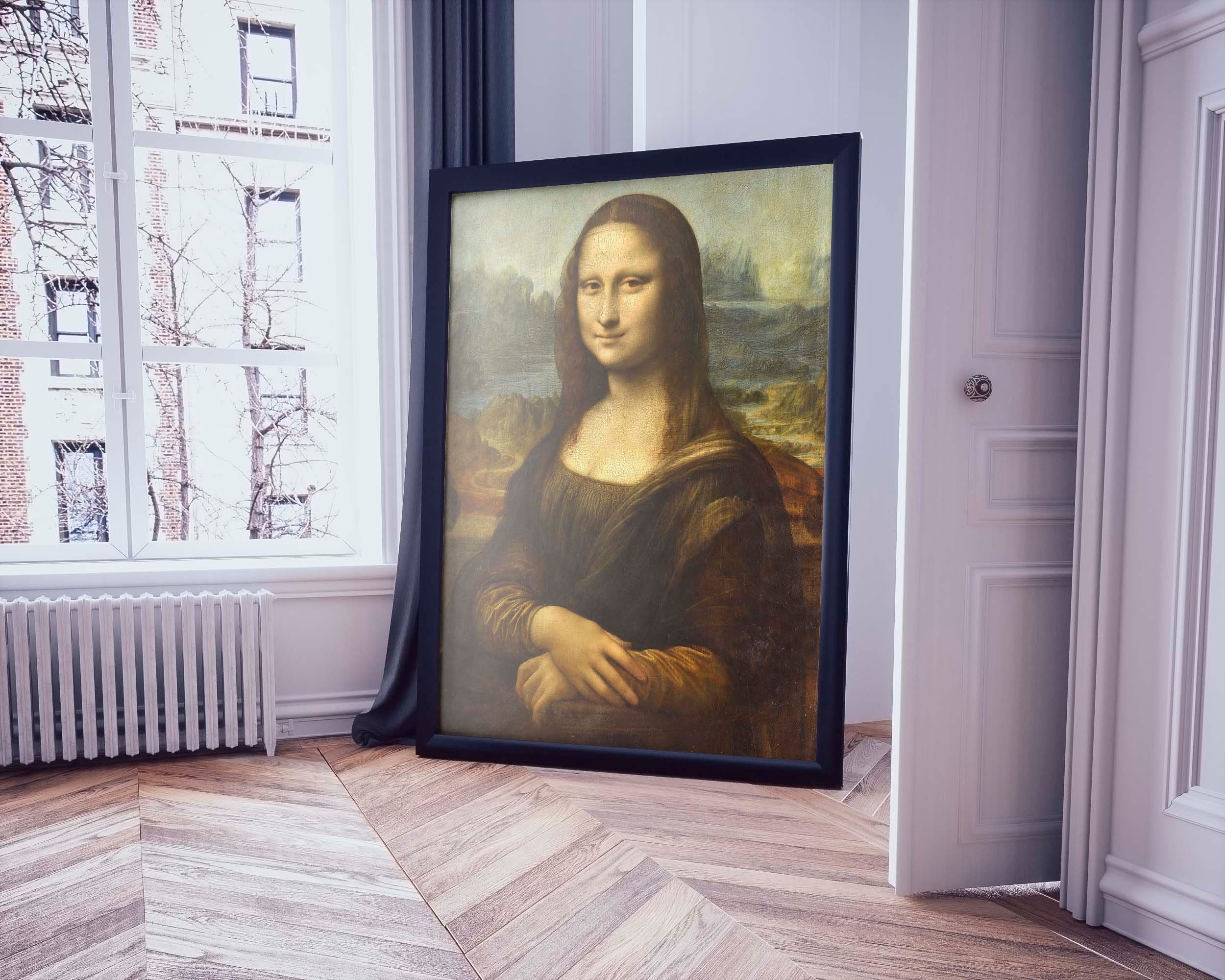 Mona Lisa Leonardo Da Vinci Poster Downloadable Art Print - Etsy Australia